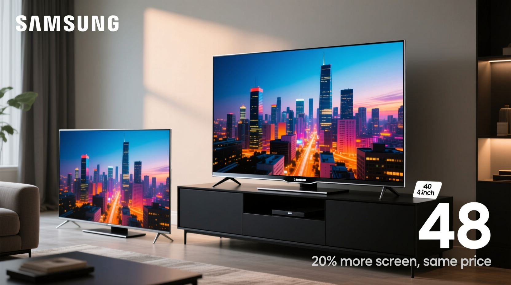 40 Inch Vs 48 Inch Samsung Tv Is Bigger Really Better For The Price