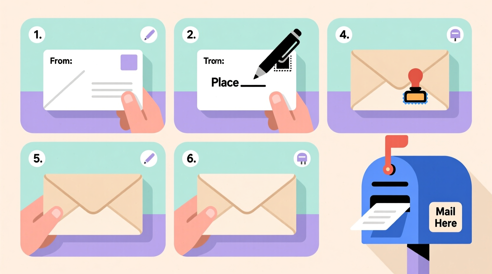 Step By Step Guide To Mailing An Envelope Correctly And Efficiently