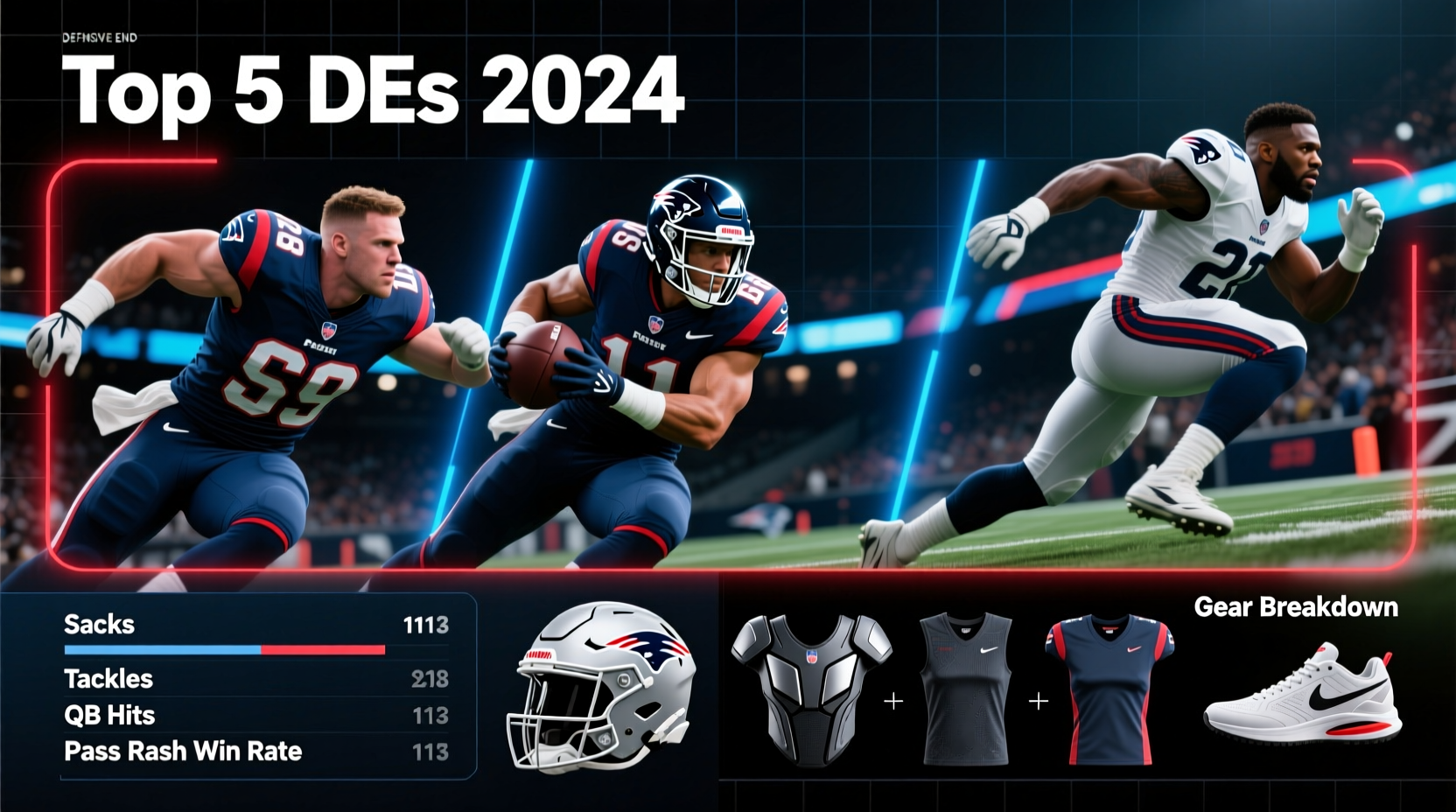 Nfl Best De Rankings And Gear Detailed Insights And Top Picks