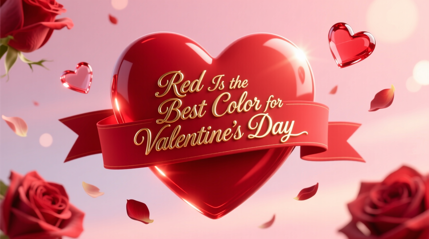 Red Is the Best Color for Valentine's Day