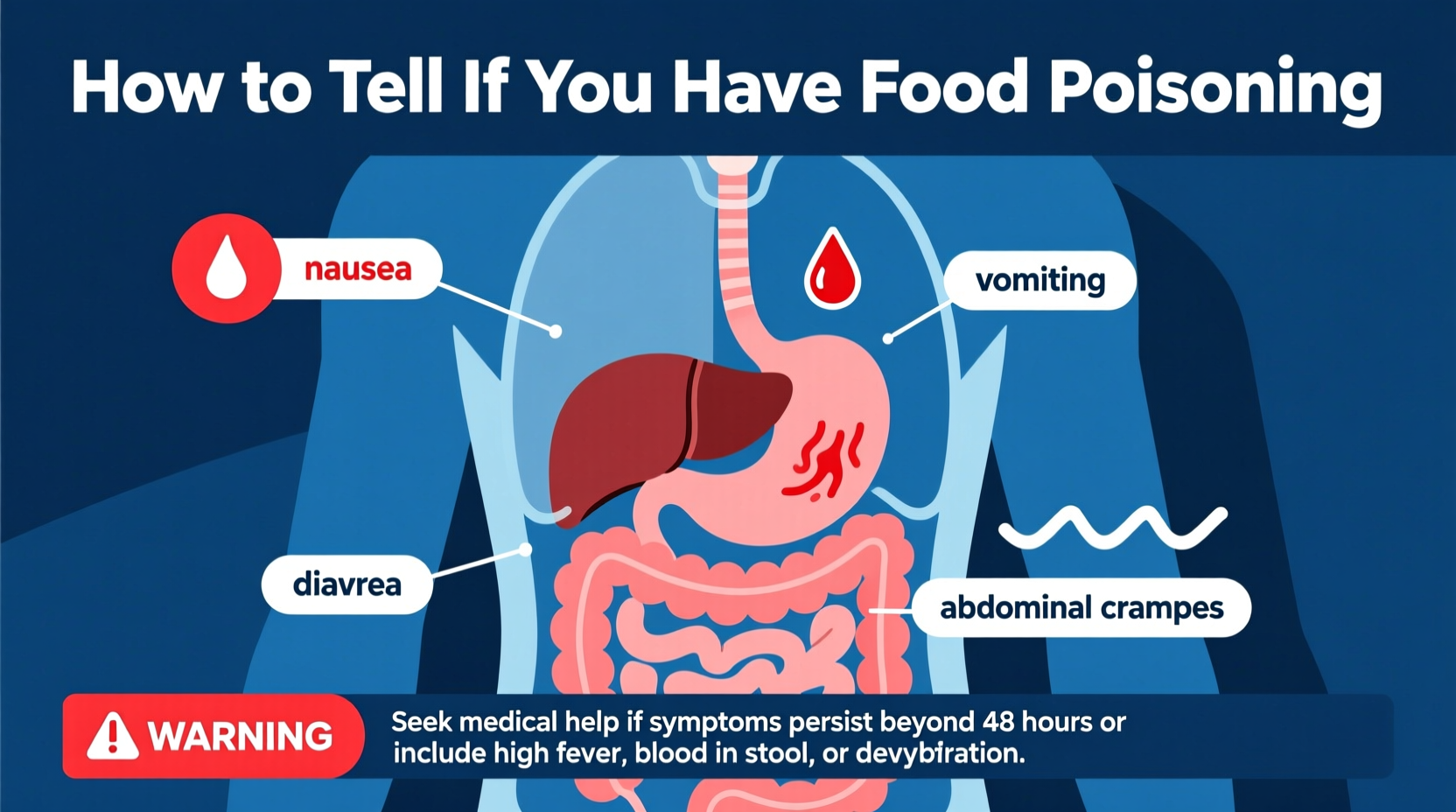 How to Tell If You Have Food Poisoning: Symptoms & Actions
