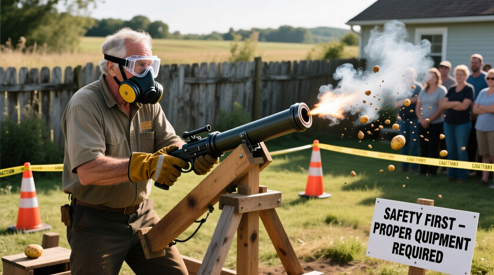 Panduan Aman Potato Guns: Fakta, Risiko, dan Tips Praktis