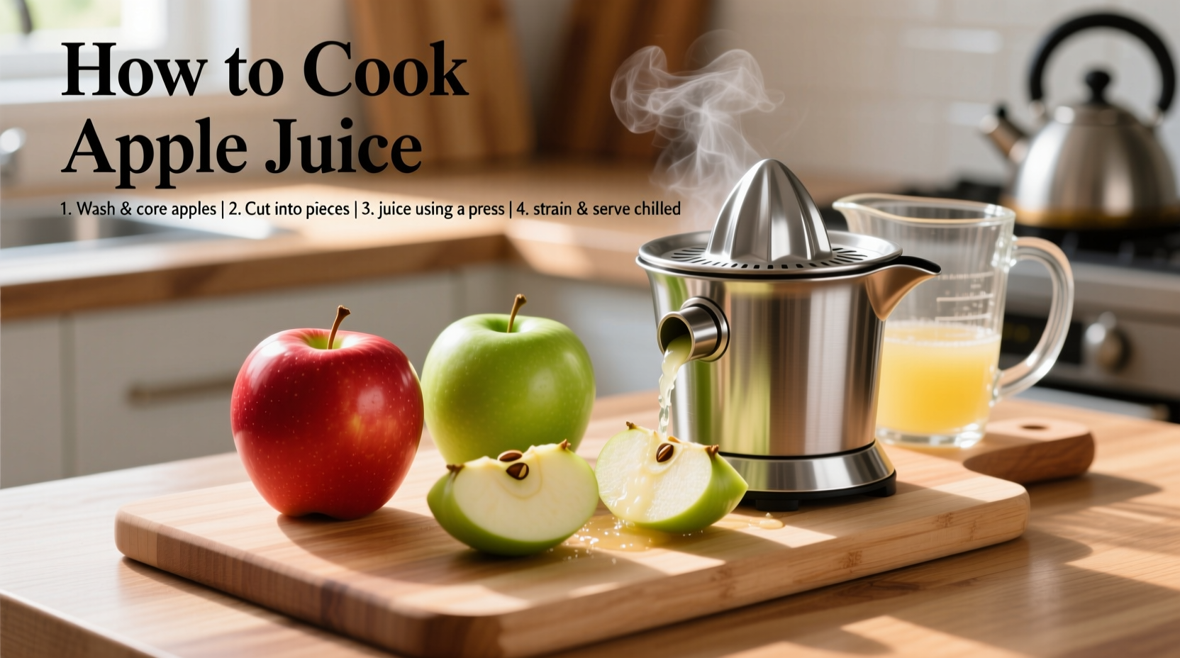 How to Cook Apple Juice: Simple Homemade Method
