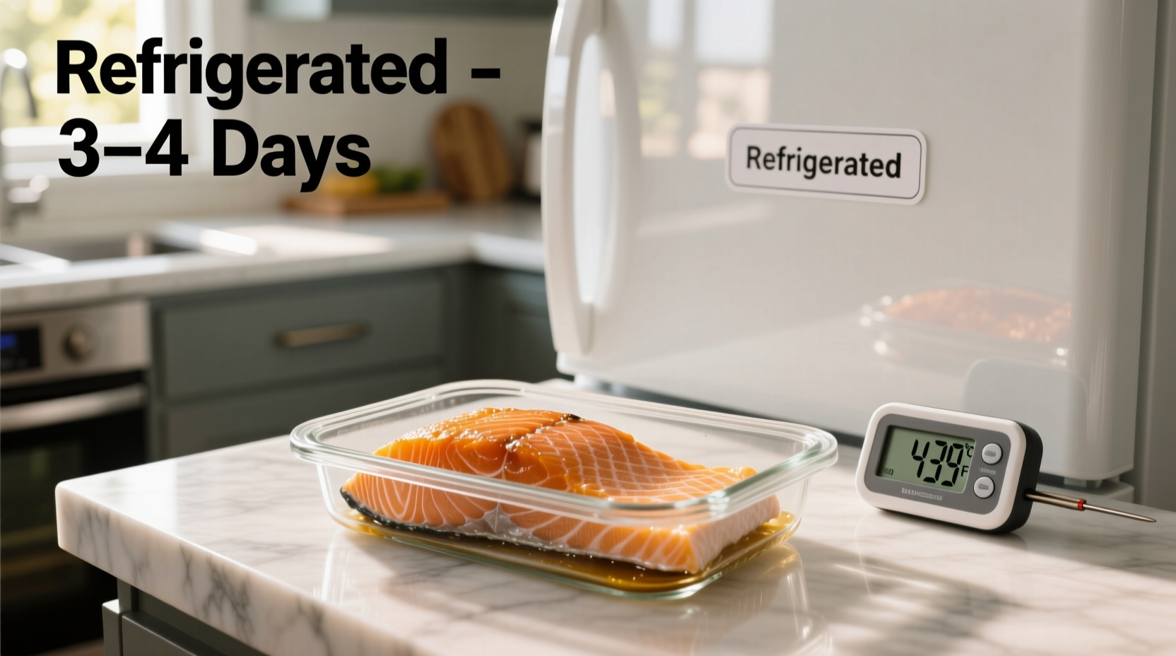 Cooked Salmon Refrigerator Shelf Life: 3-4 Days (Verified)