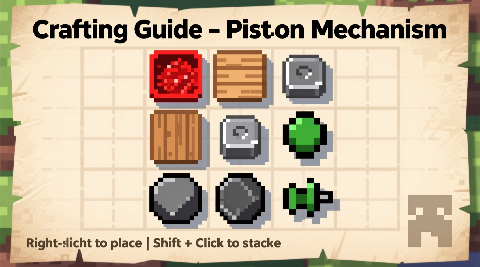 Minecraft Piston Crafting Recipe: Step-by-Step Guide