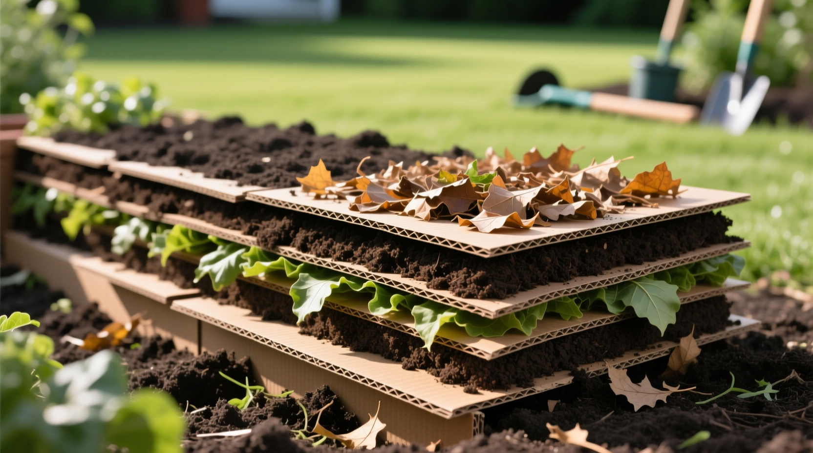 Lasagna Layering Simplified: Build Fertile Soil Effortlessly