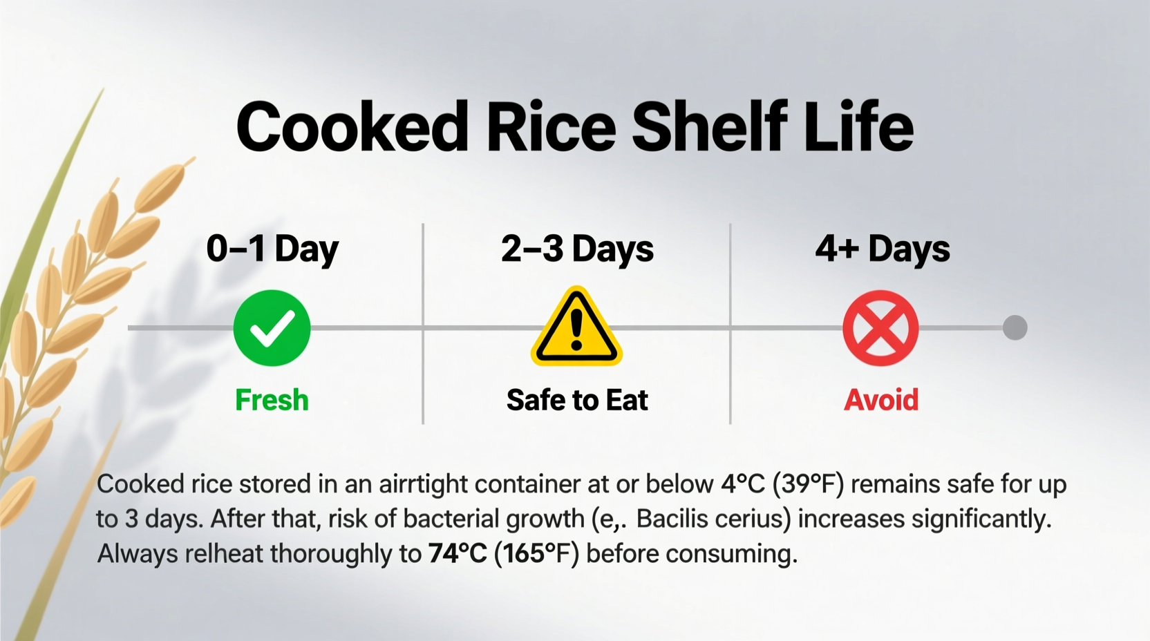 How Long Is Cooked Rice Good for in the Fridge: 3-4 Days