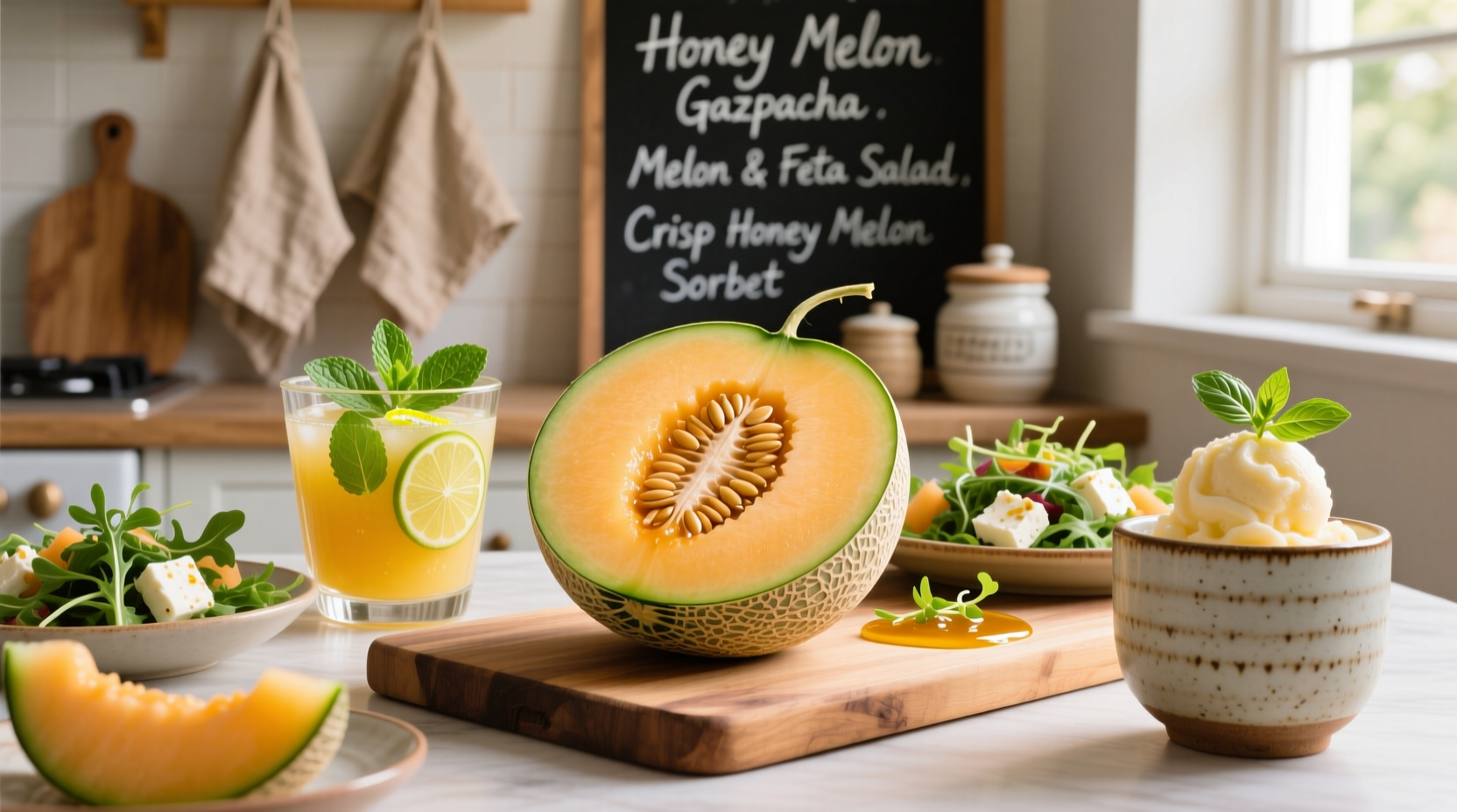 Honey Melon Recipes: 10 Refreshing Dishes Ready in Minutes