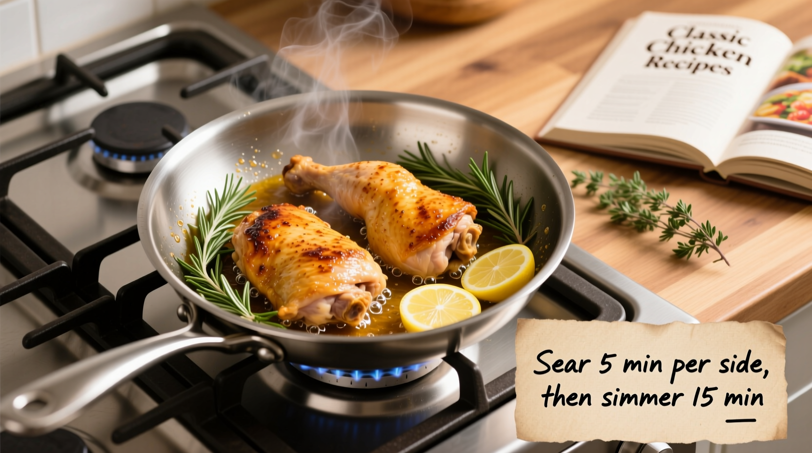 Perfect Stovetop Chicken: Cook Safely in 15 Minutes