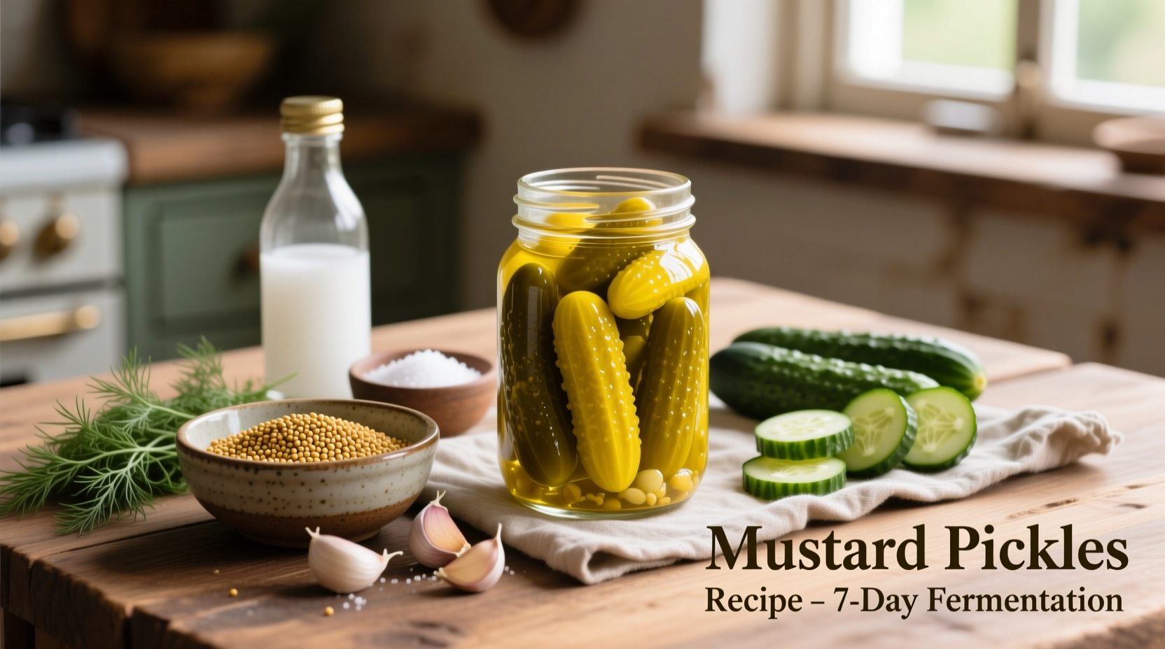Perfect Mustard Pickles Recipe: Crisp & Tangy in 30 Minutes