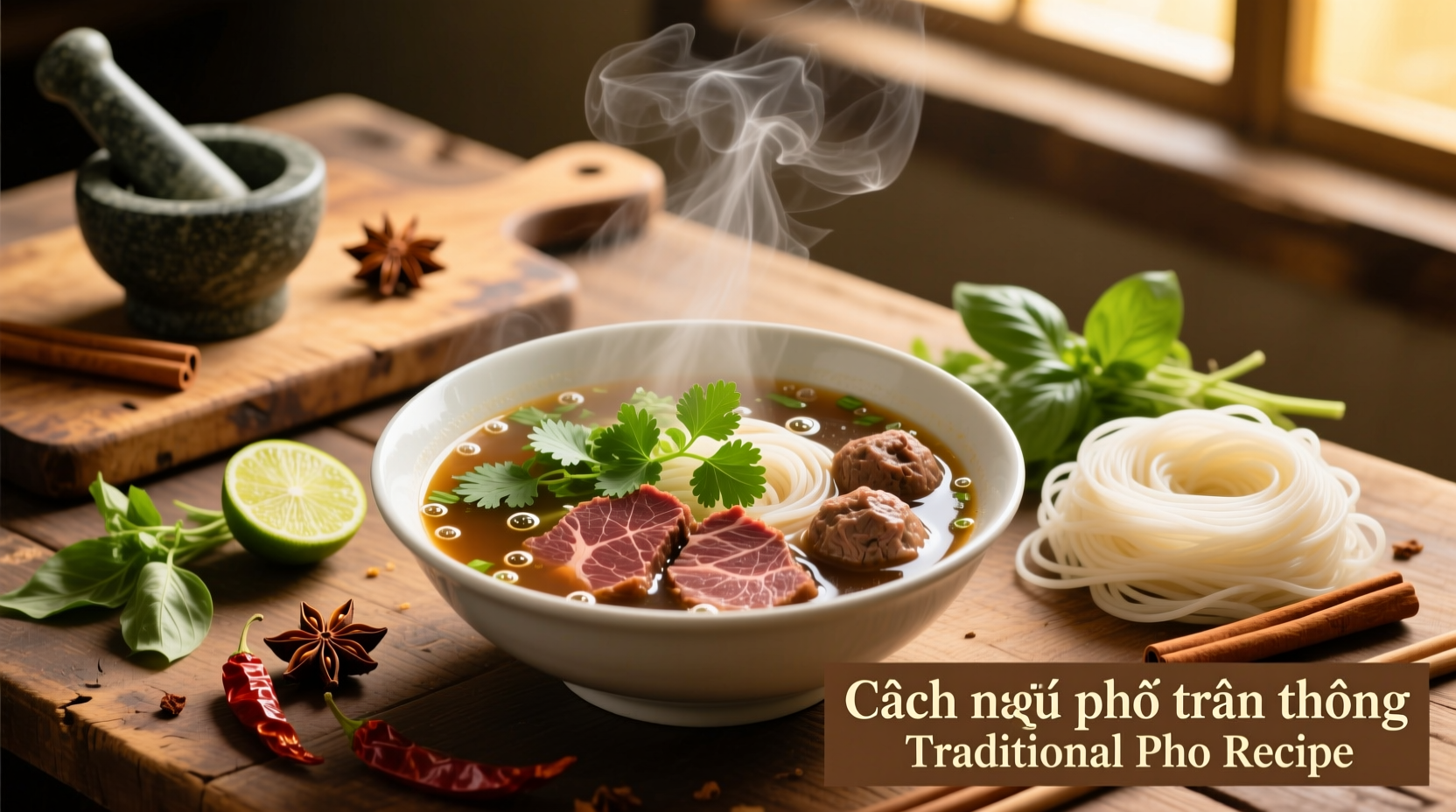 Authentic Pho Recipe: How to Cook Traditional Vietnamese Noodle Soup