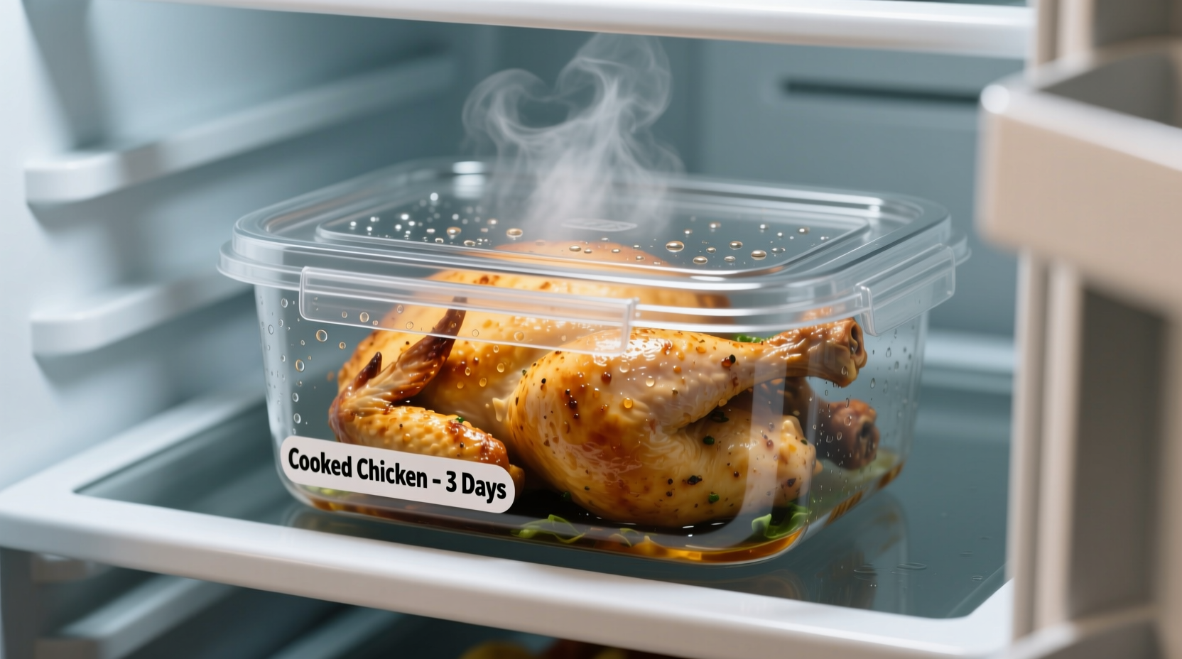 How Long Does Cooked Chicken Last in the Fridge? (USDA Guide)