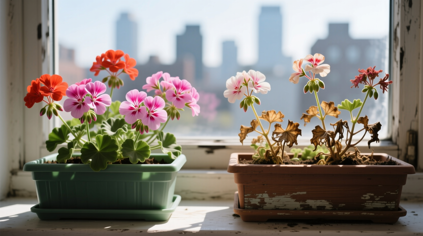 Plastic Flowers for Window Boxes: Urban Gardening Reality Check