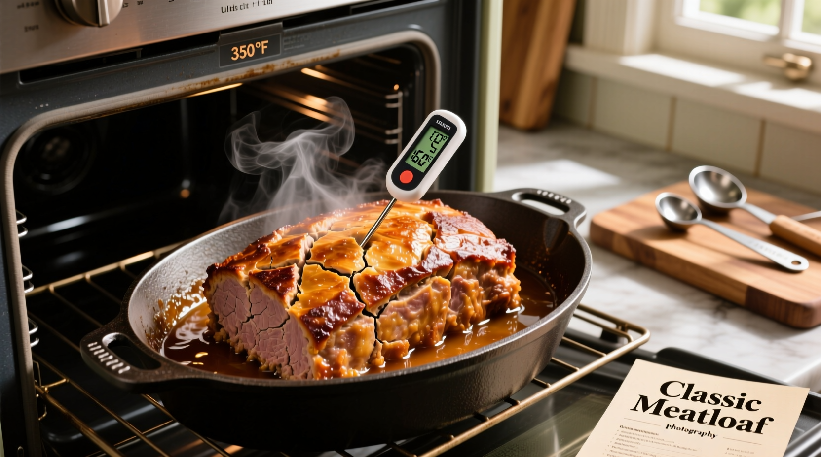 Meatloaf at 350°F: Exact Cooking Times & Safety Guide