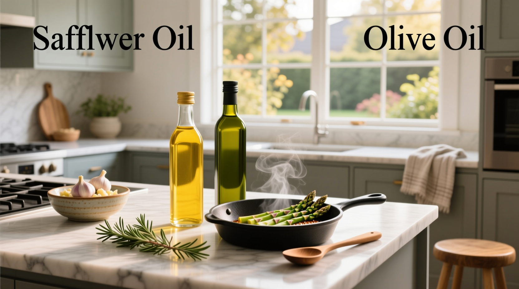 Safflower Oil vs Olive Oil Guide: How to Choose