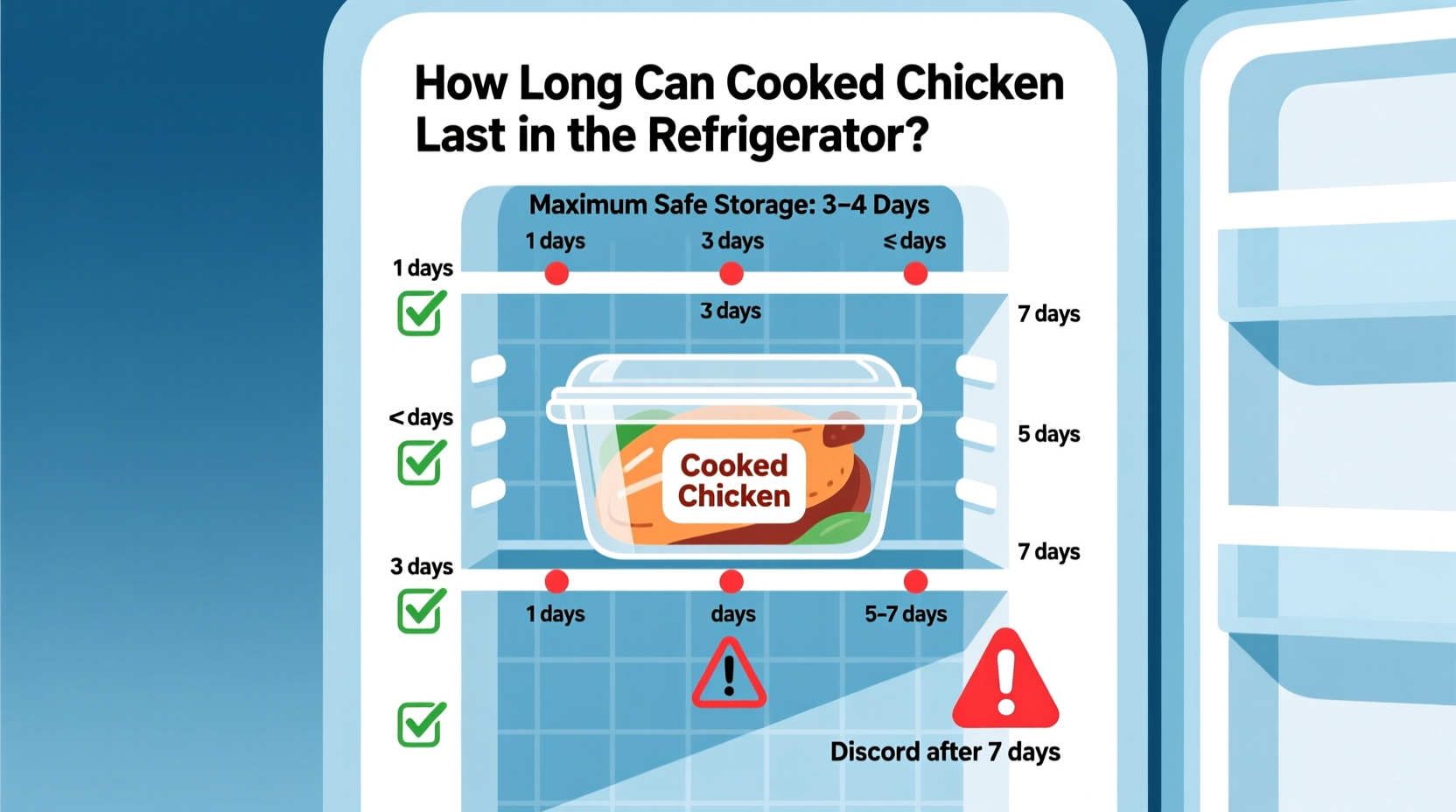 How Long Does Cooked Chicken Last in the Fridge? (USDA Guide)