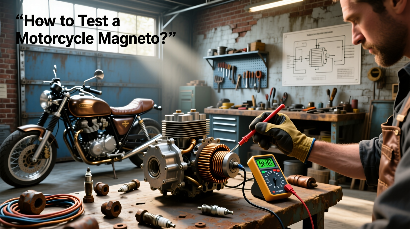 How to Test a Motorcycle Coil with a Multimeter