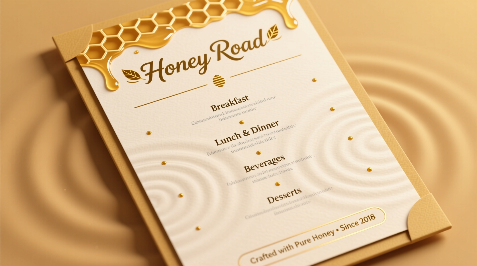 Honey Road Menu: Complete Guide to Dishes & Prices