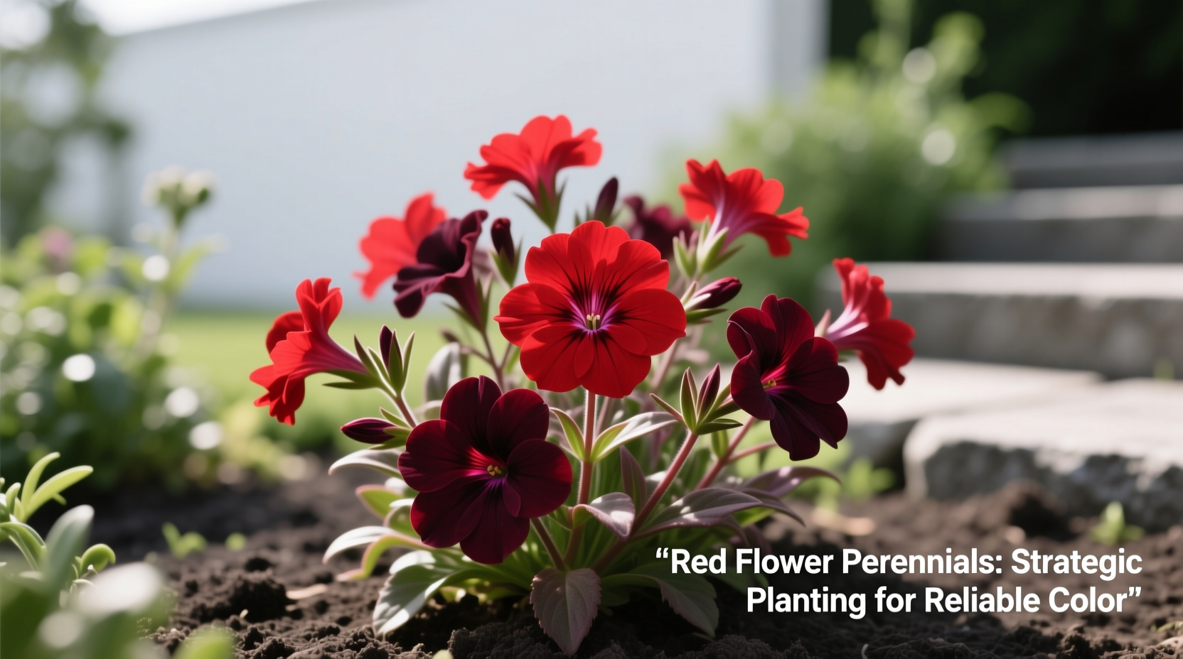 Red Flower Perennials: Strategic Planting for Reliable Color