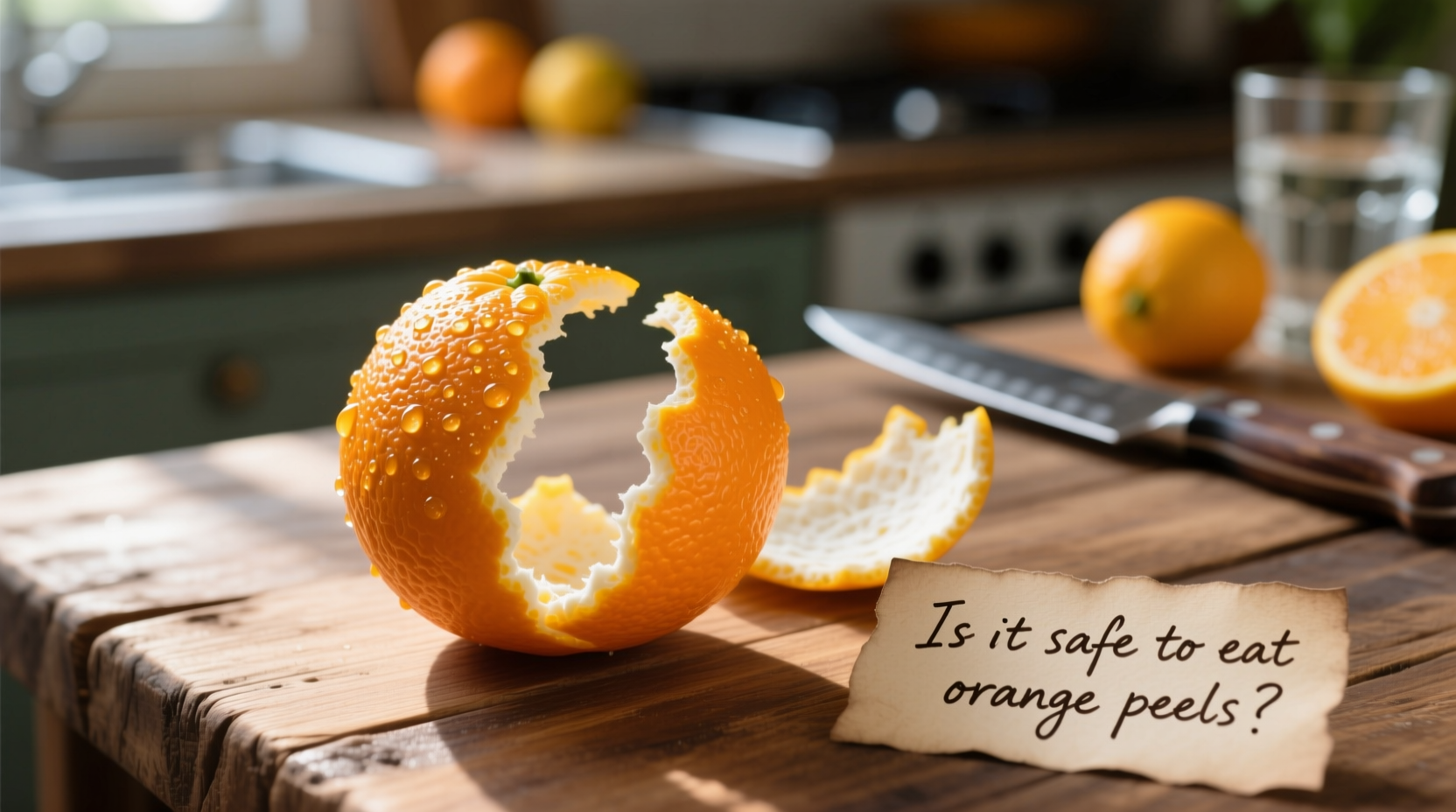 Is It Safe to Eat Orange Peels? Facts and Guidelines