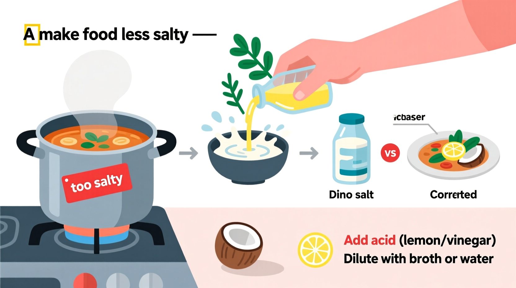 How to Fix Over-Salted Food: 5 Proven Rescue Methods