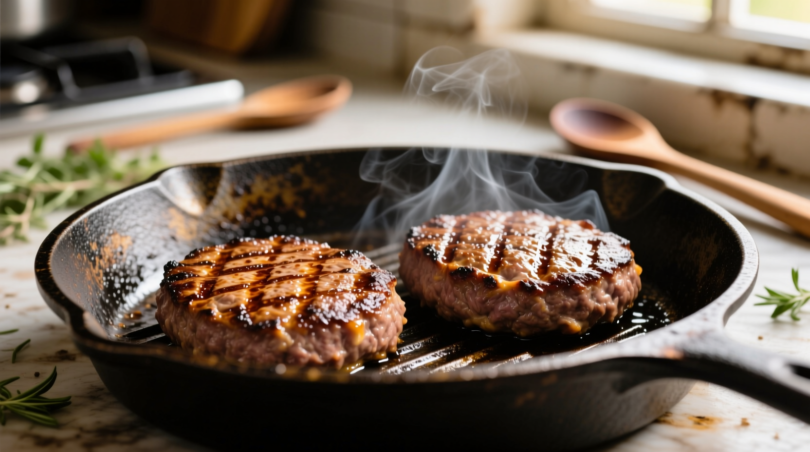 Perfect Stove-Top Hamburgers: Fast, Juicy & Crispy Every Time