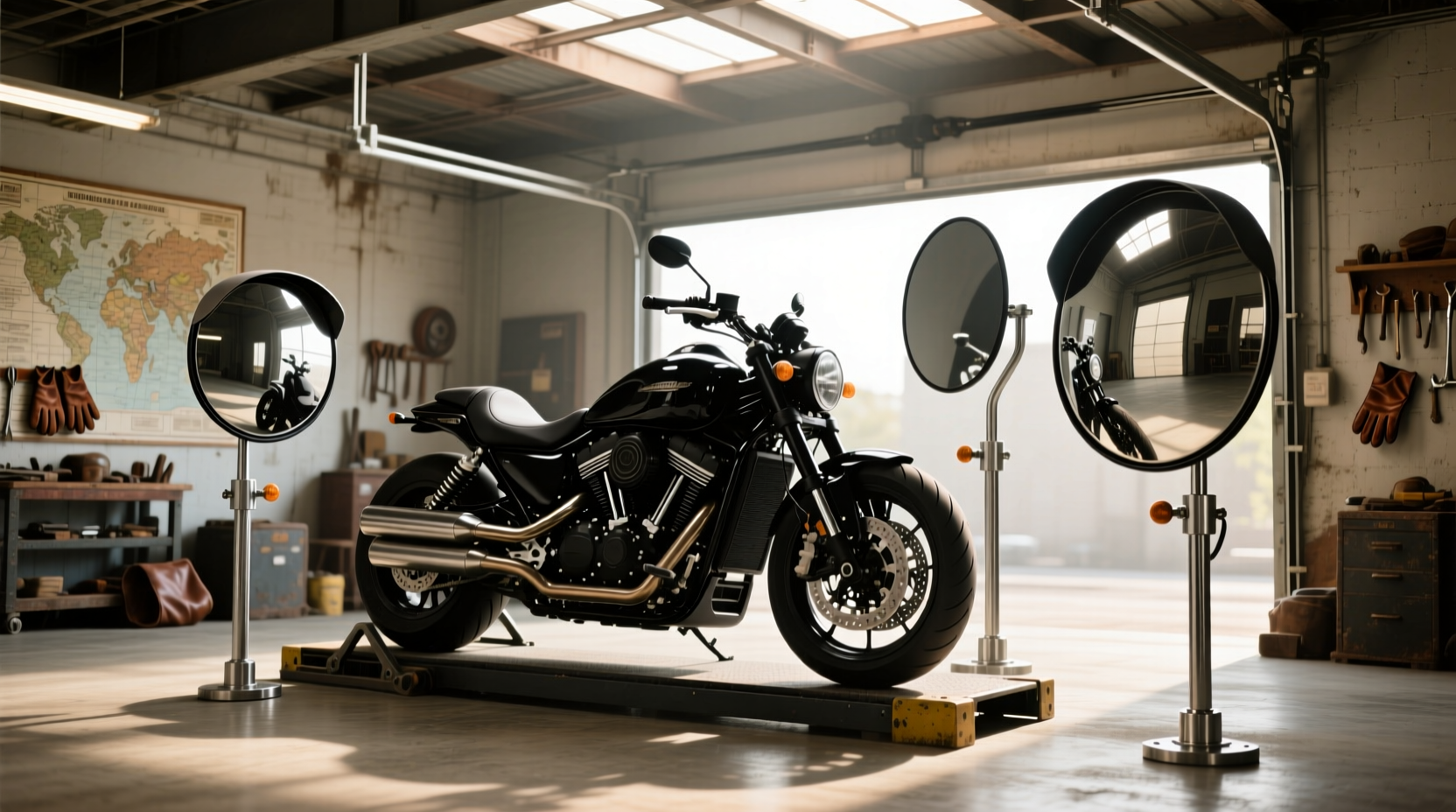 How to Choose Motorcycle Mirrors: Best Shape Guide