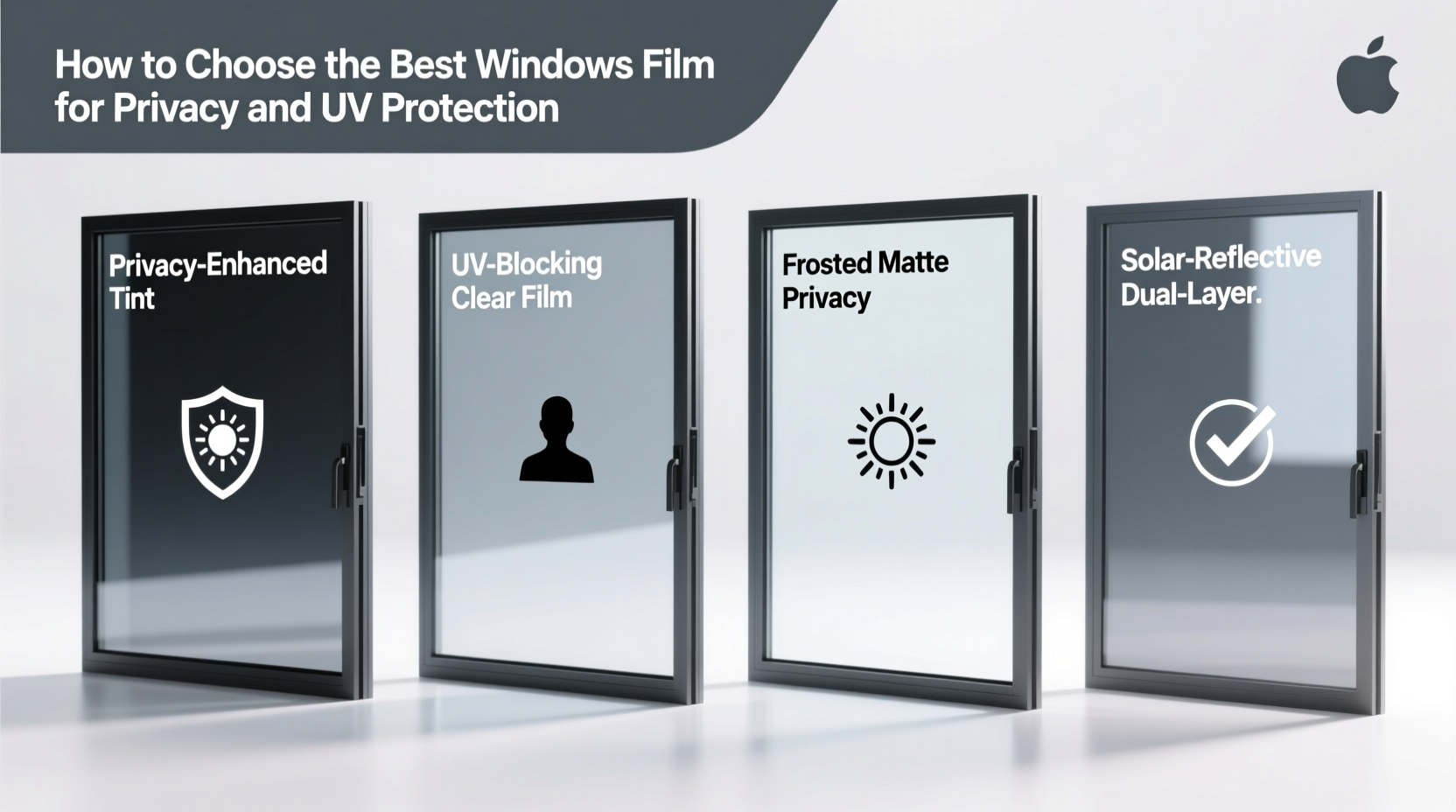 How to Choose the Best Windows Film for Privacy and UV Protection