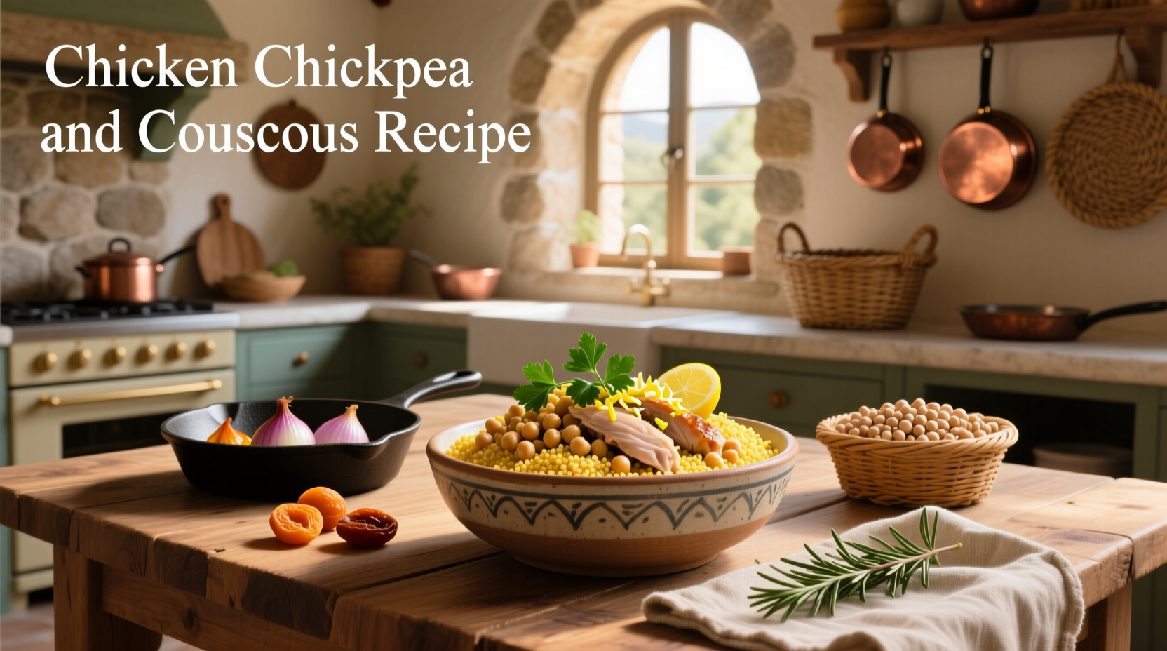 How to Make Chicken Chickpea and Couscous Recipe
