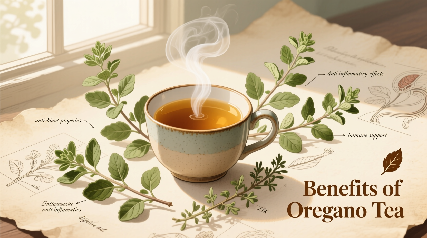 Oregano Tea Benefits: Science-Backed Health Advantages