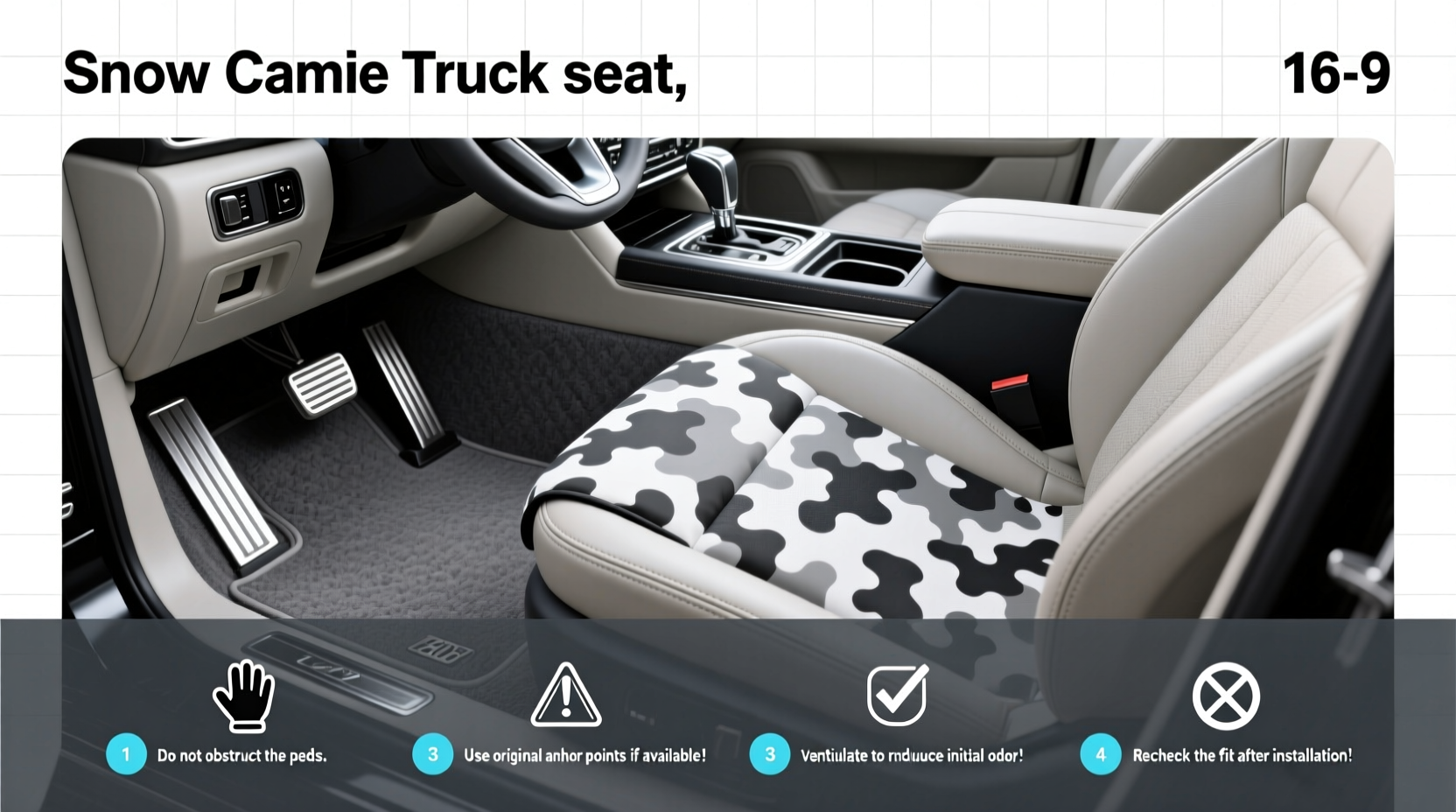 Snow Camo Seat Covers Buying Guide: How to Choose