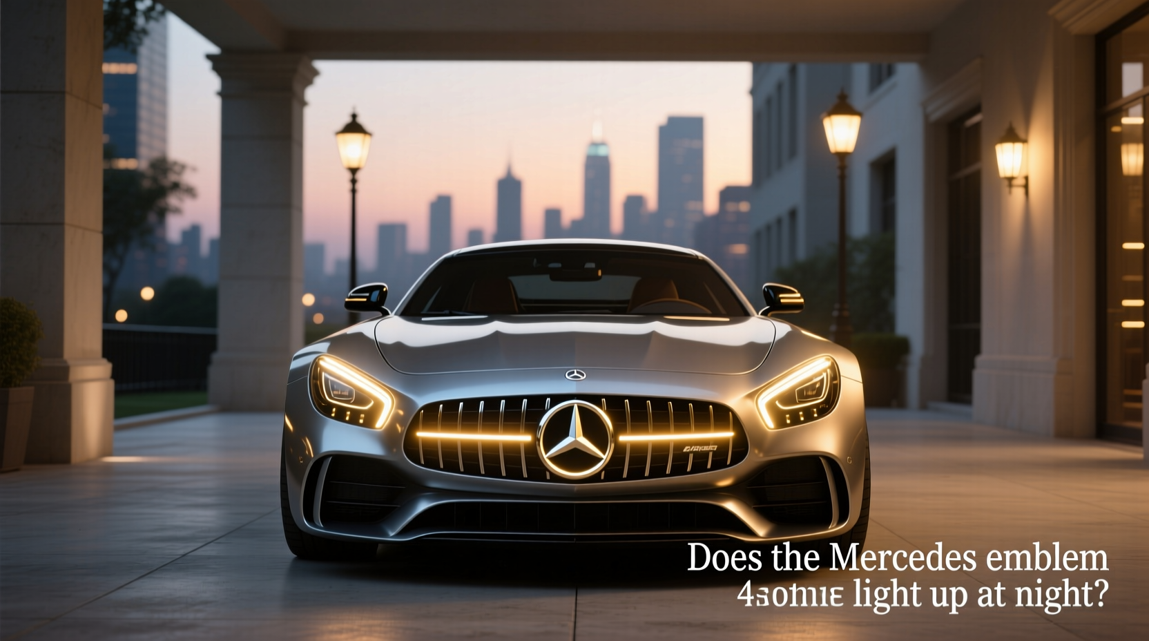 Elegant Mercedes Light Up Emblem Price Images