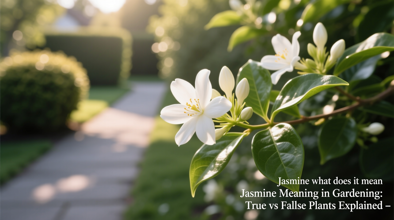Jasmine Meaning in Gardening: True vs False Plants Explained