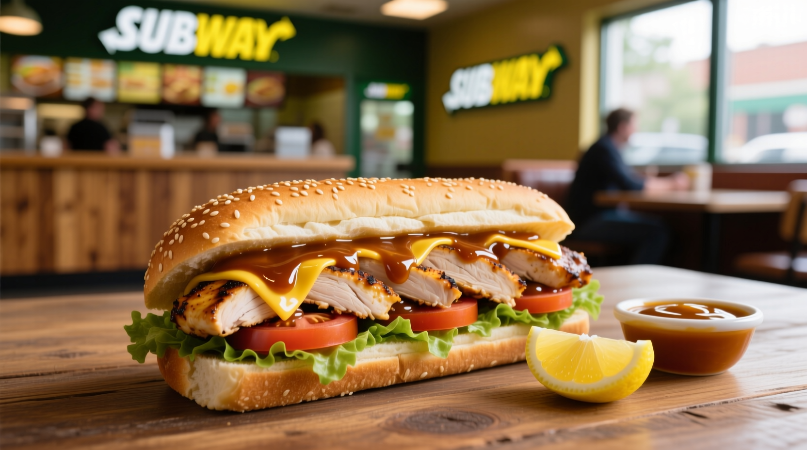 Honey Mustard BBQ Chicken Subway: Custom Order Guide