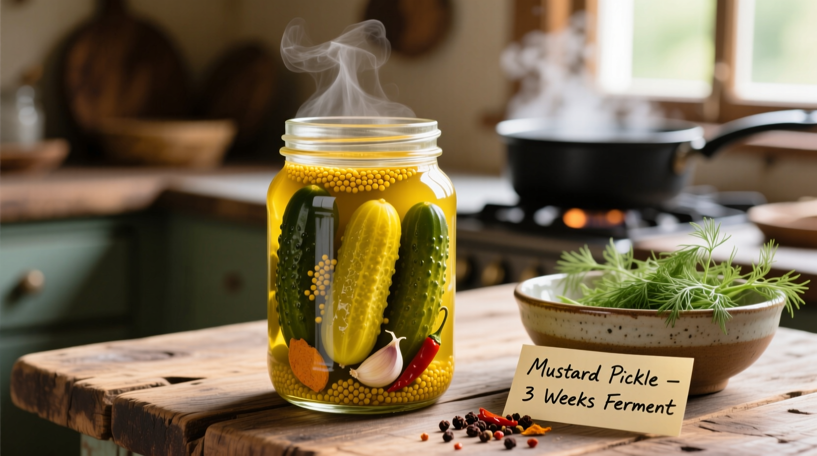 Perfect Mustard Pickle Recipe: Crisp, Tangy & Shelf-Stable