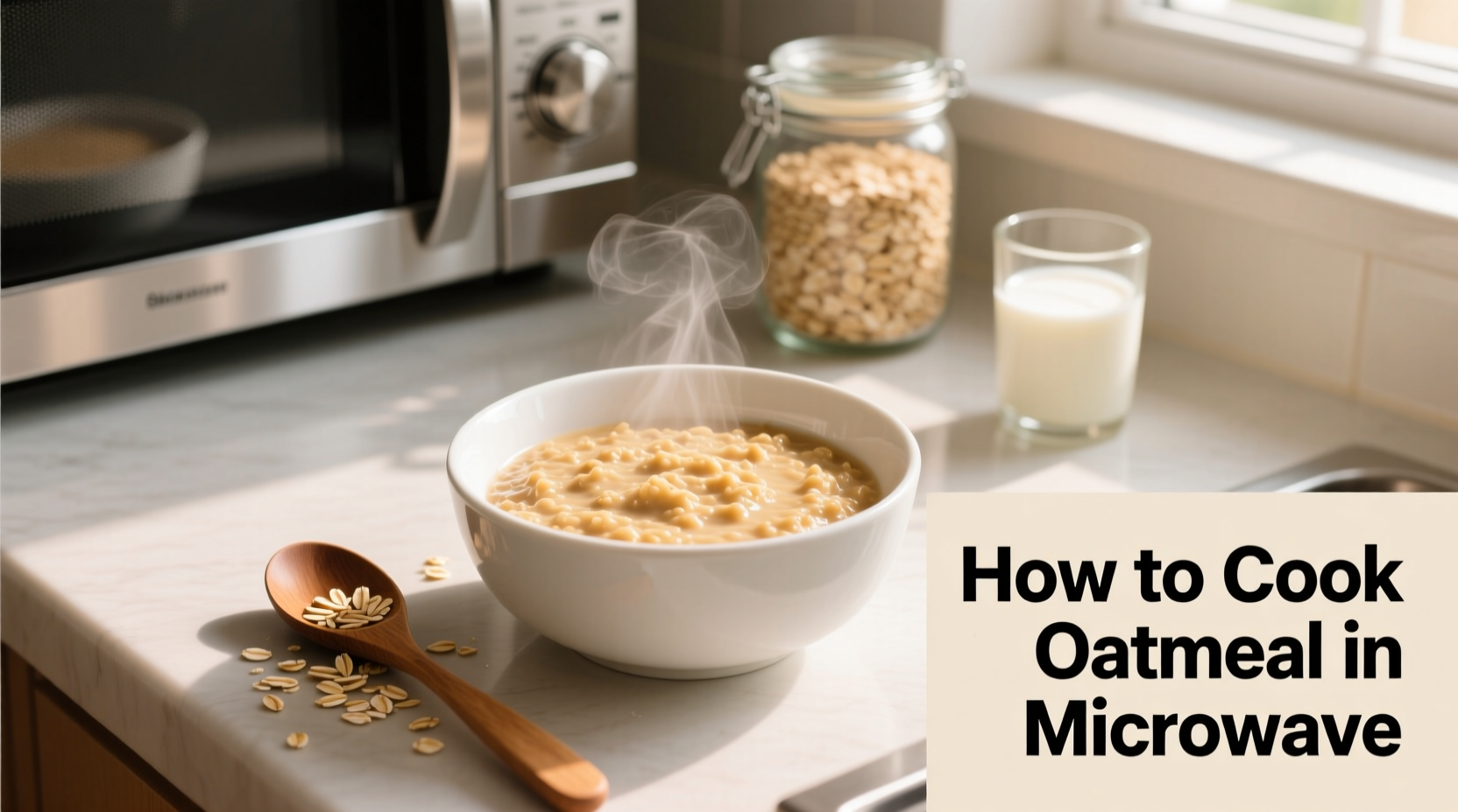 Perfect Microwave Oatmeal: 2-Minute Recipe That Never Boils Over
