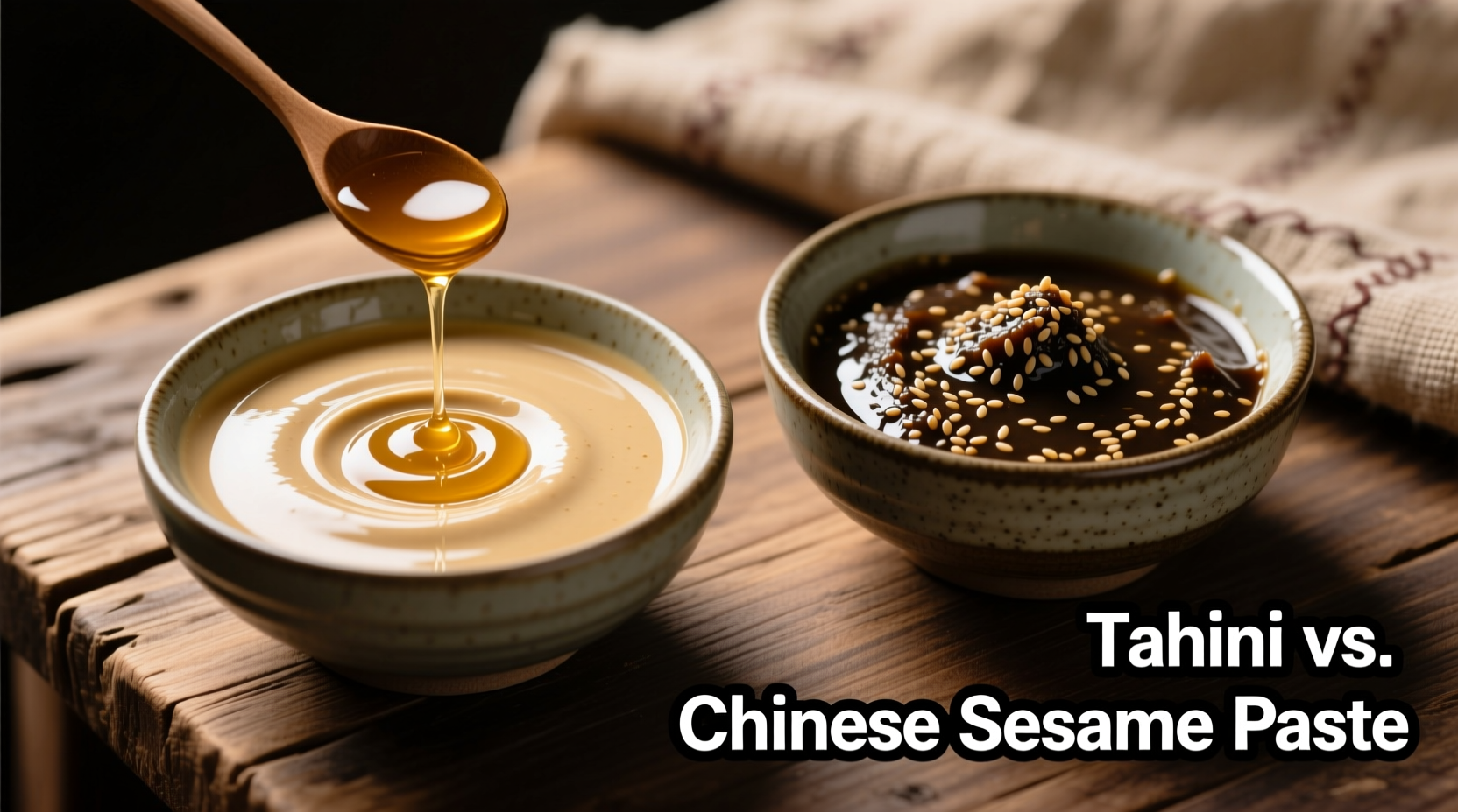 Sesame Seed Paste: Tahini vs Chinese Types Explained