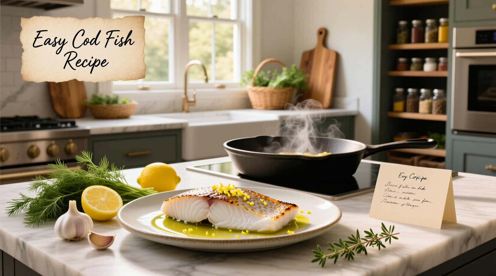 How to Cook Cod Fish: Easy Healthy Recipe Guide