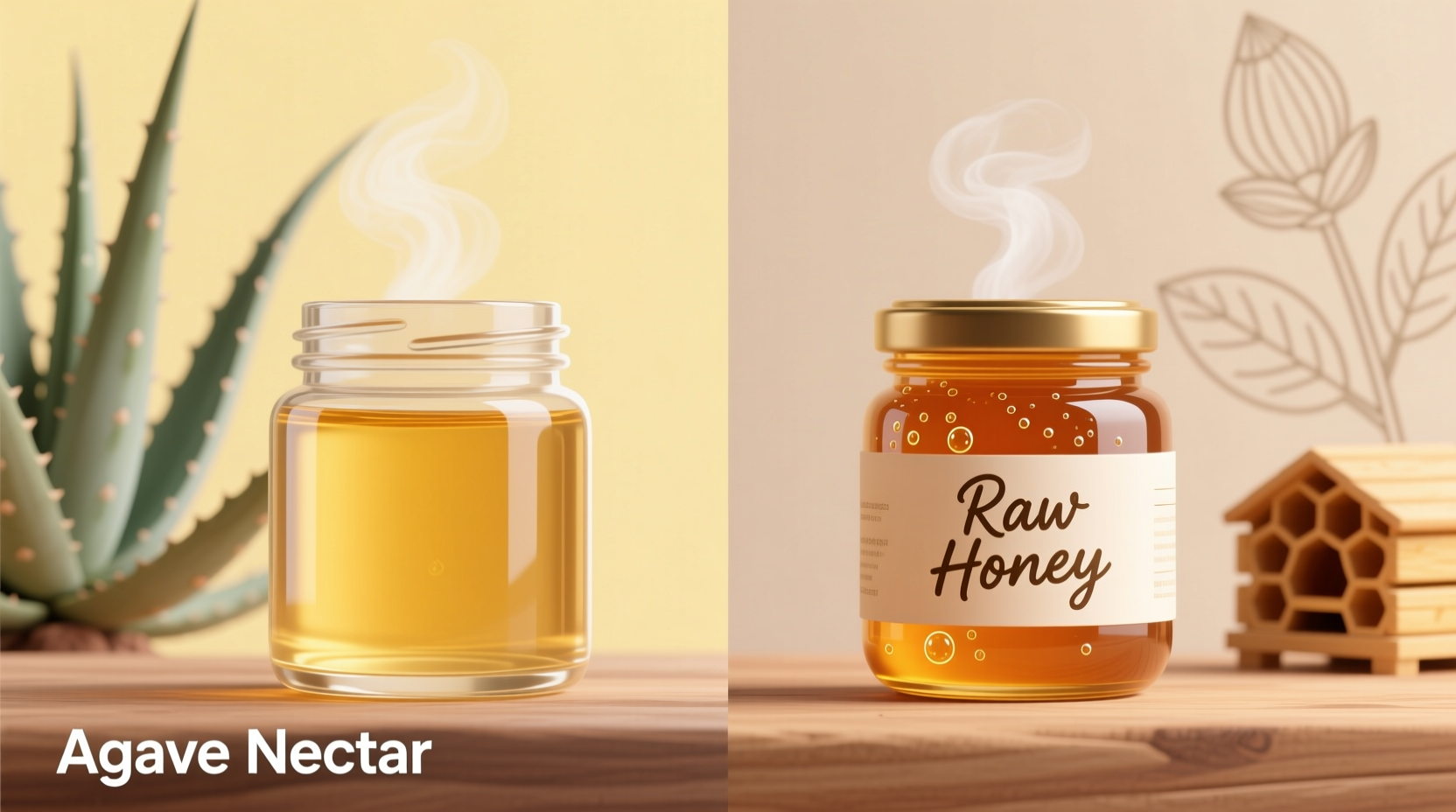Agave Nectar vs Honey: Nutritional Facts & Best Uses