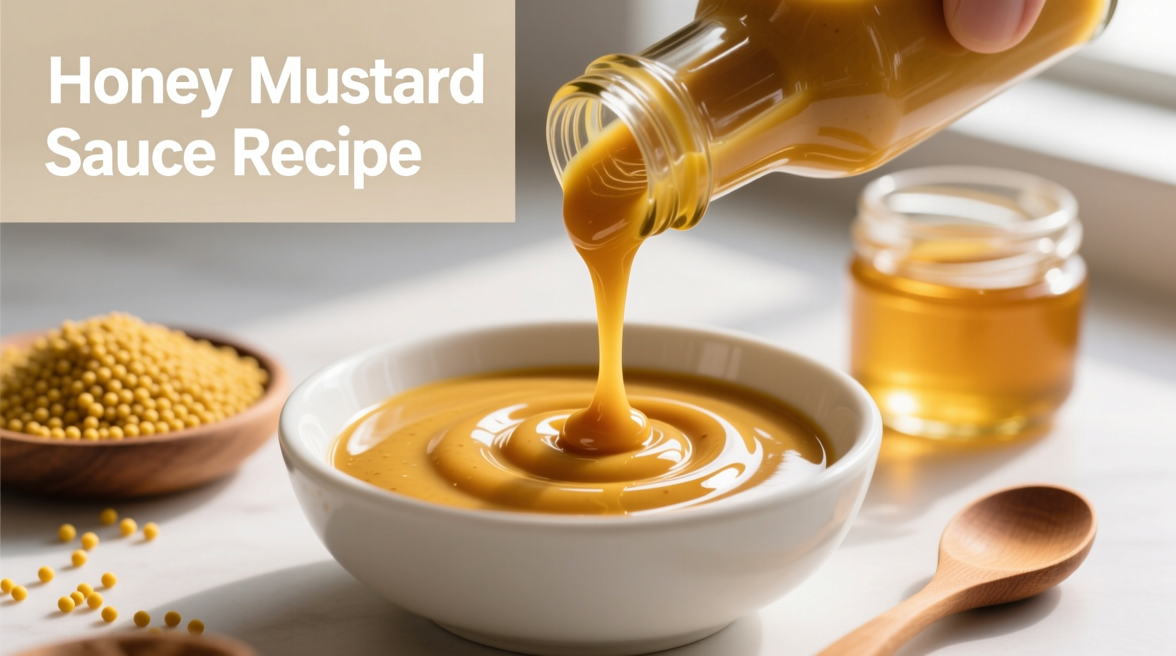 Perfect Honey Mustard Sauce Recipe in 5 Minutes