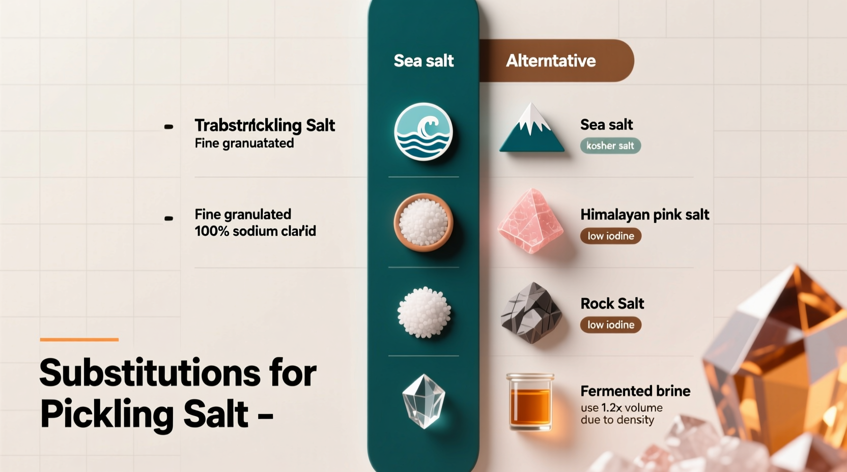 Best Substitutes for Pickling Salt: Safe Alternatives Guide