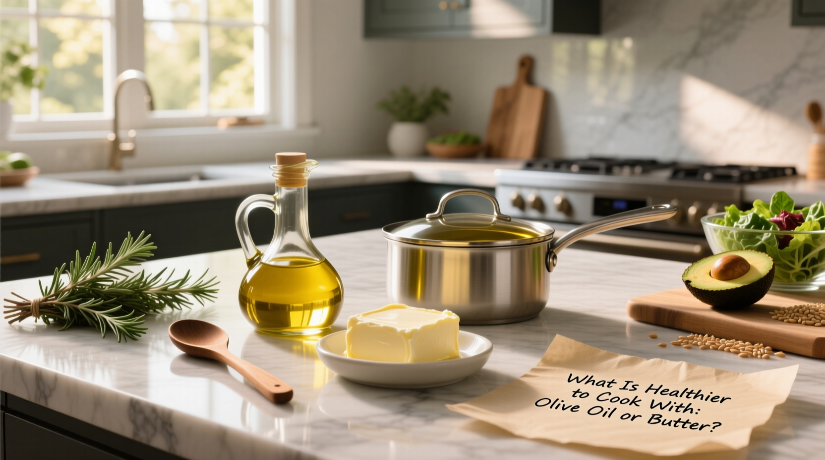 What Is Healthier to Cook With: Butter or Olive Oil Guide