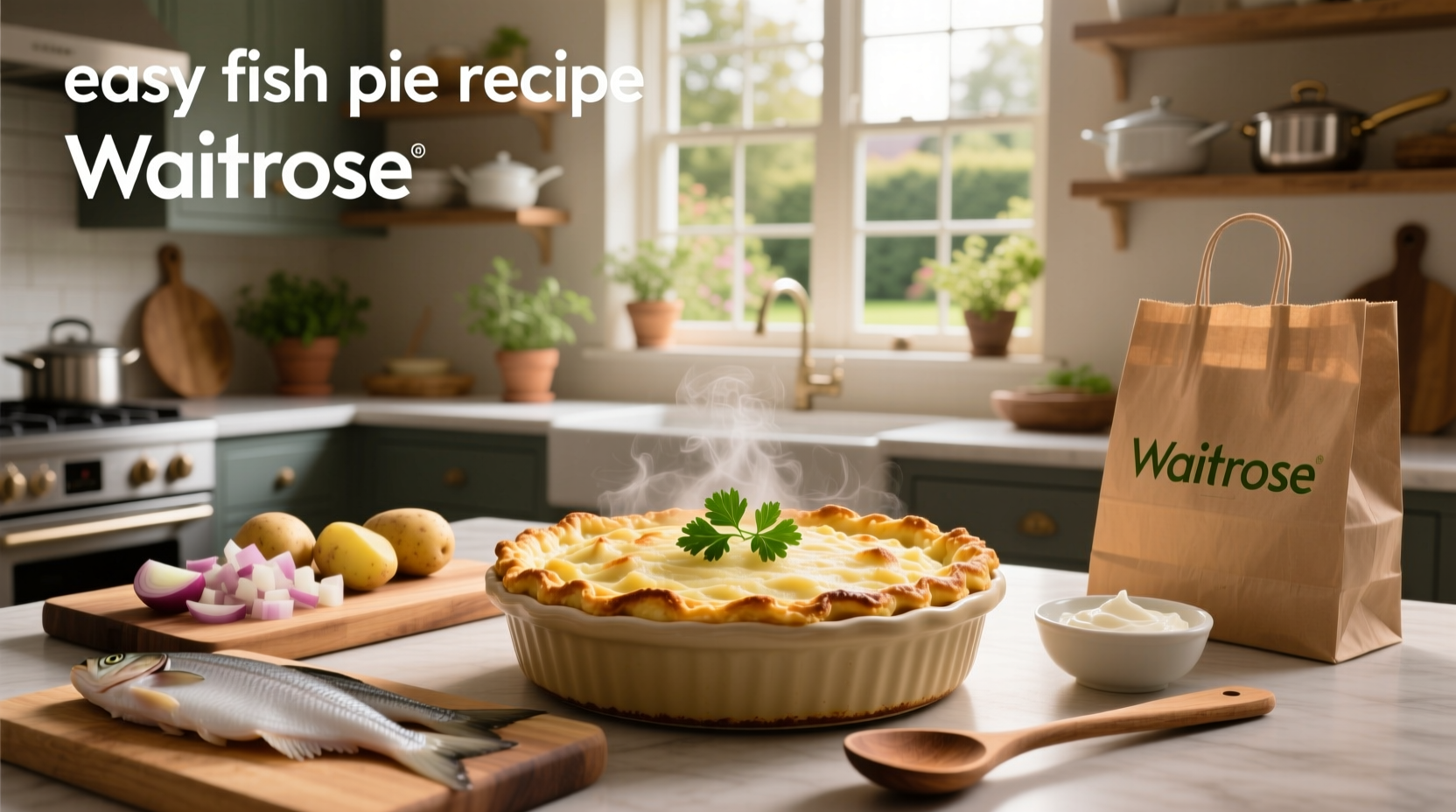 How to Make an Easy Fish Pie Recipe (Waitrose Guide)