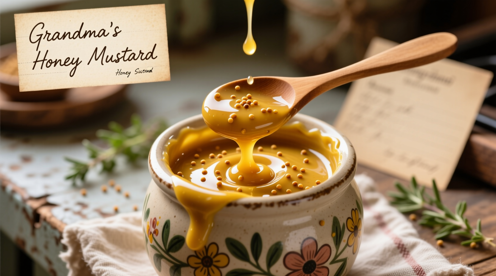 Perfect Homemade Honey Mustard Recipe in 5 Minutes