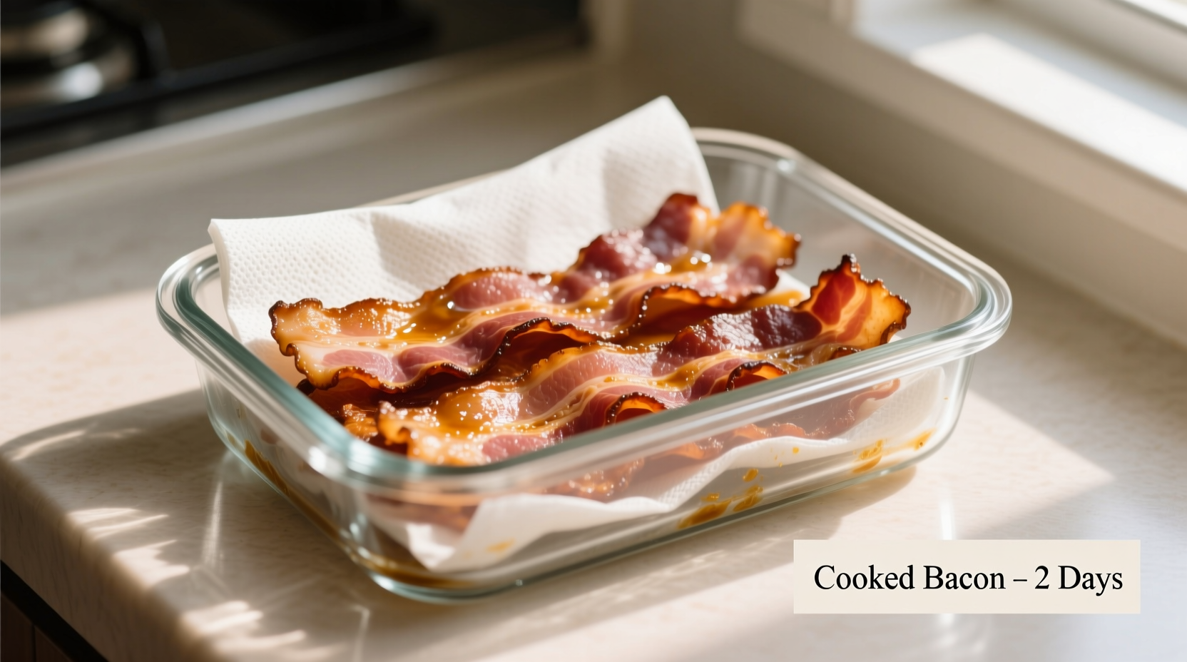 How Long Cooked Bacon Lasts in Fridge: 4-5 Days Safely
