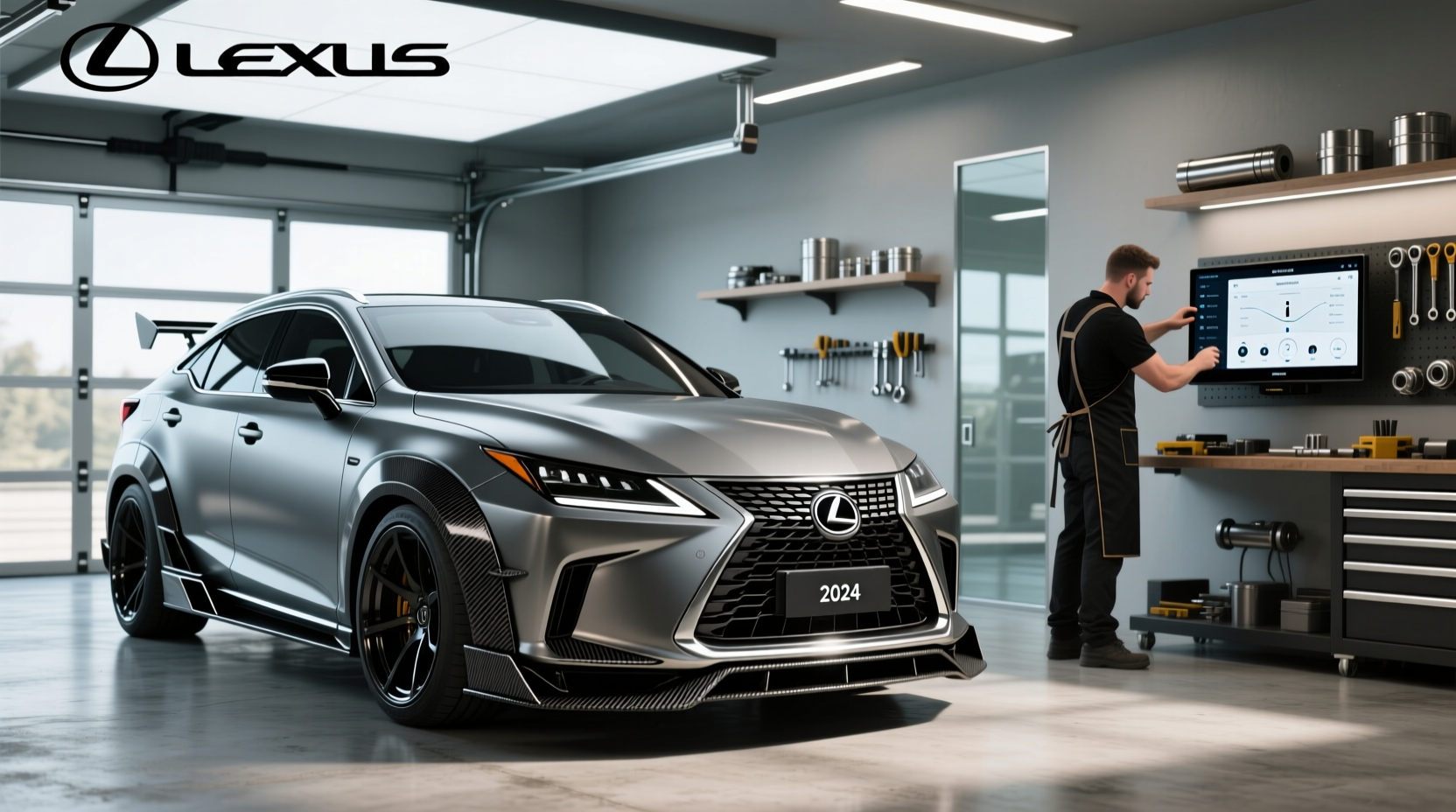 How to Choose a Body Kit Facelift for Lexus & Upgrade Its Infotainment ...