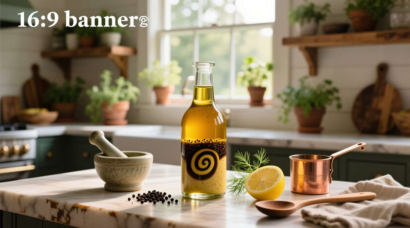 How to Make Homemade Salad Dressing with Vinegar and Oil