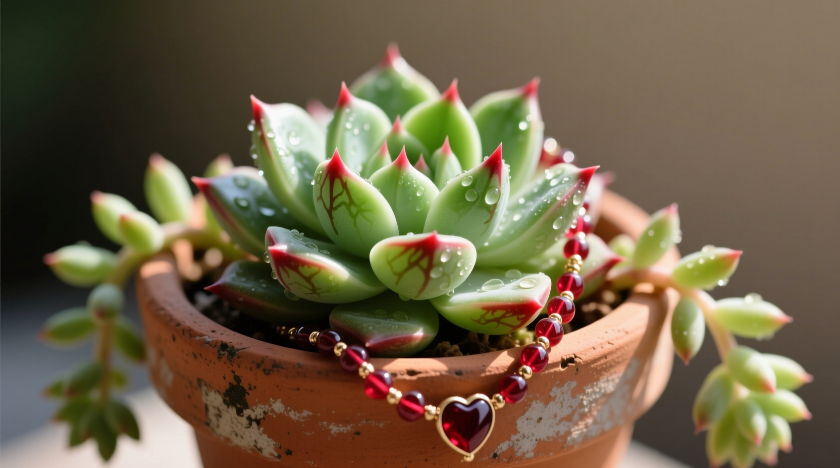 Ruby Necklace Succulent Care: Seasonal Watering Secrets
