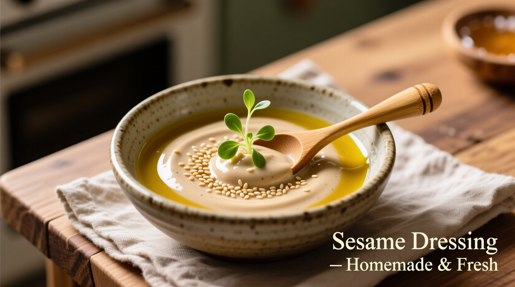 Perfect Sesame Salad Dressing Recipe: Ready in 5 Minutes