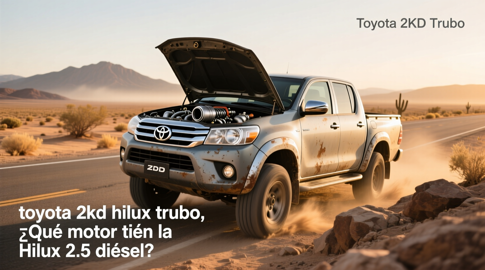 Toyota 2KD Hilux Turbo, ¿Qué motor tiene la Hilux 2.5 diésel? Buying Guide